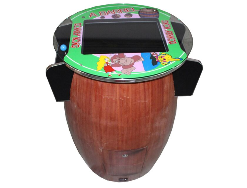 Donkey Kong Barrel Arcade Machine | Olympic Party Hire