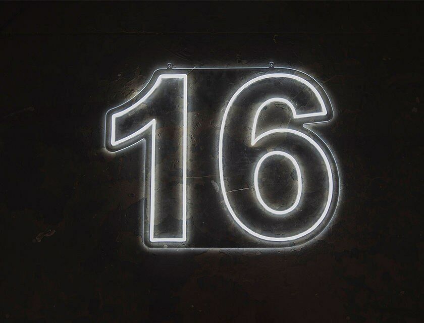 Olympic Party Hire | 16 - Neon Sign - White