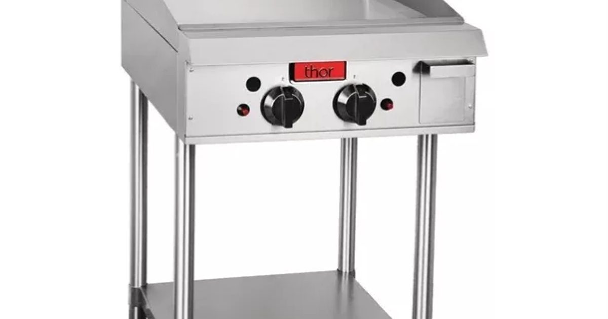 Olympic Party Hire | Gas Hot Plate Griddle - Free Standing LPG