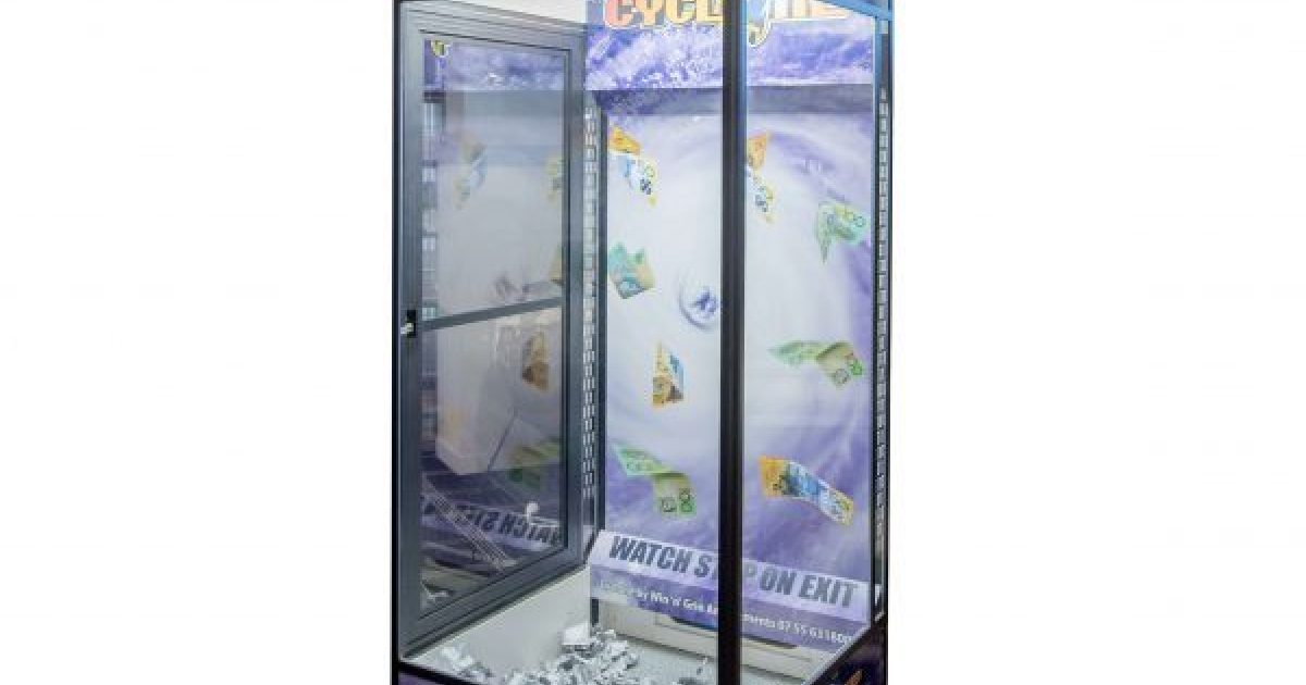 Olympic Party Hire | Cash Grab Machine