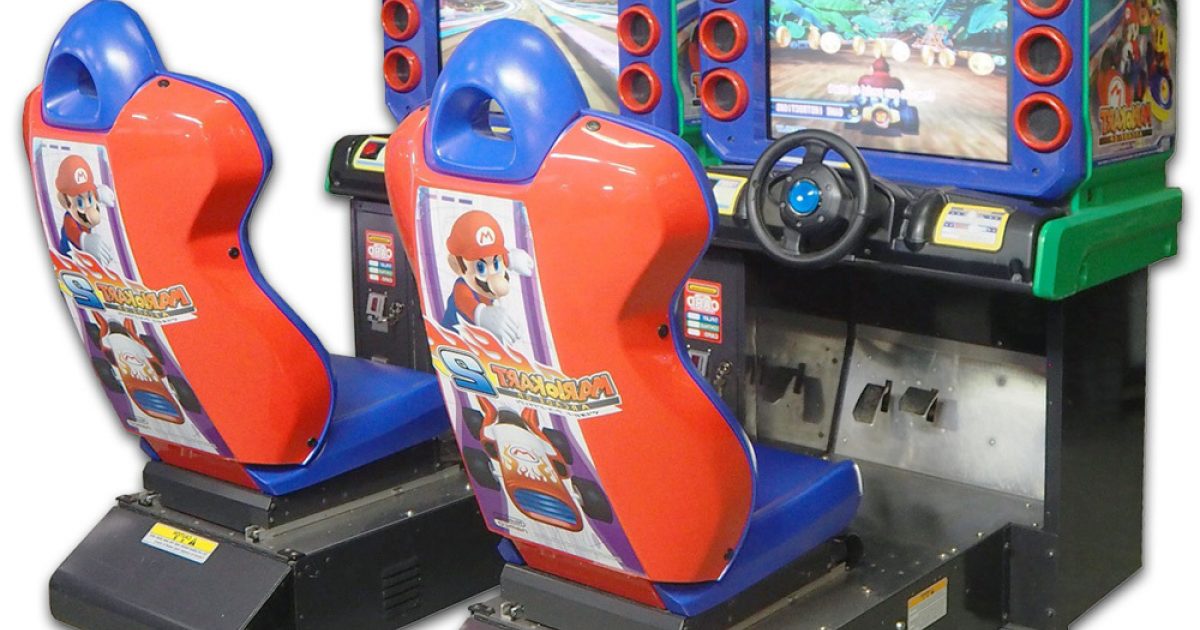 Mario Karts - Twin Arcade | Olympic Party Hire