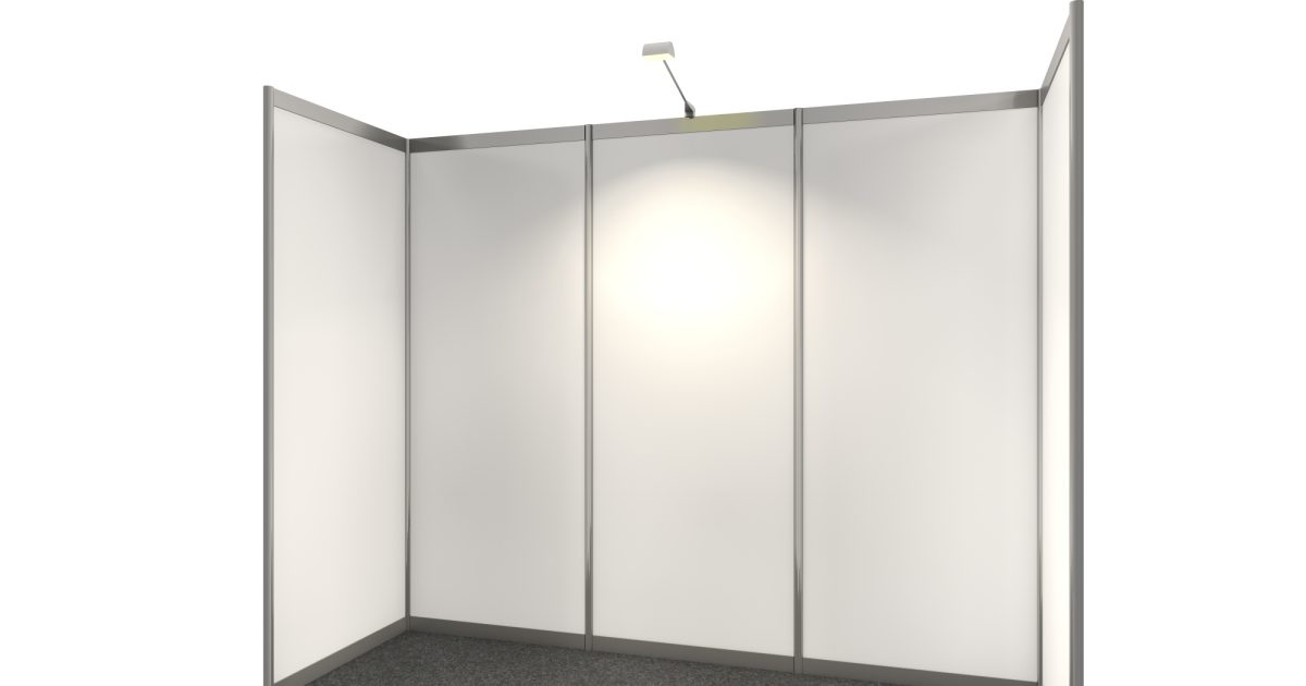 Olympic Party Hire | Octanorm Booth - Open