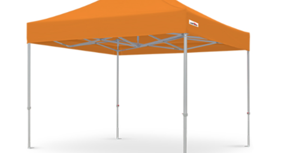 Olympic Party Hire | 3x3 Pop Up Marquee - Orange