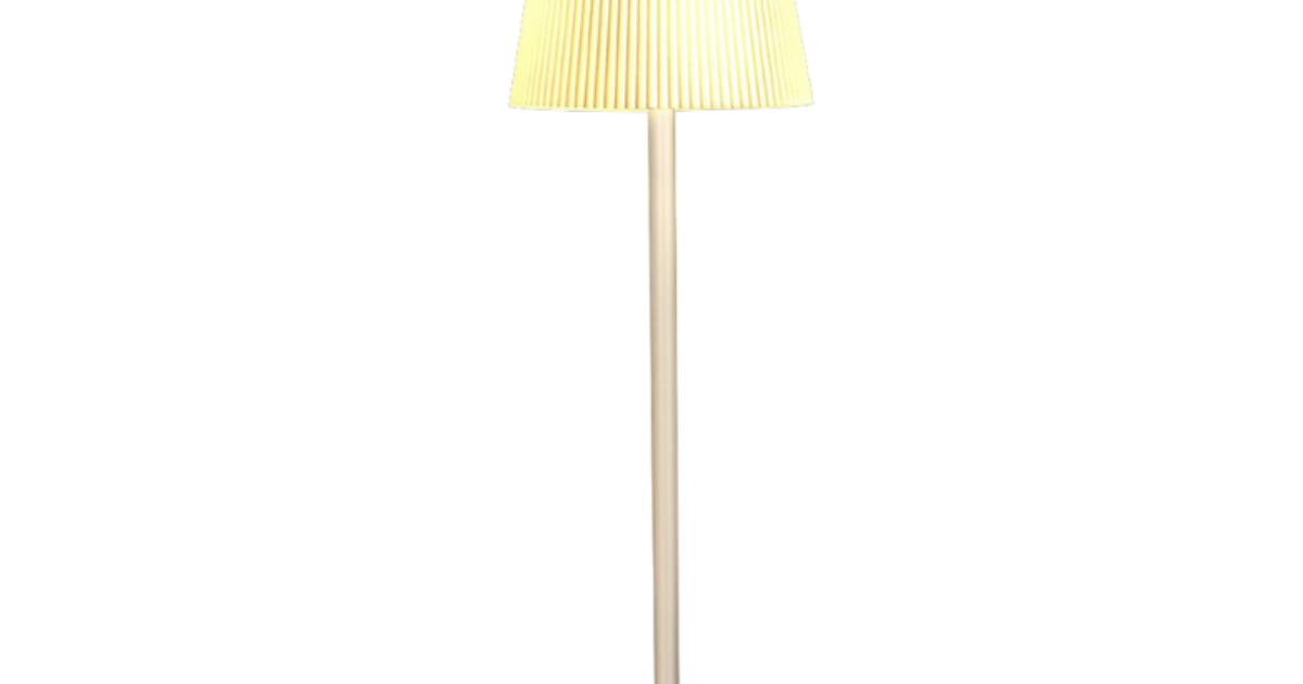 Olympic Party Hire | Table Lamp - LED - White / Clear