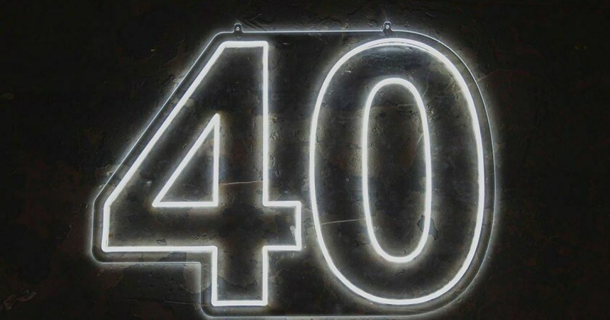 Olympic Party Hire | 40 - Neon Sign - White